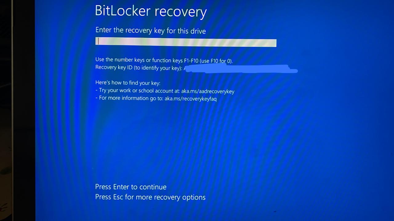 Bitlocker - HP Support Community - 8071370