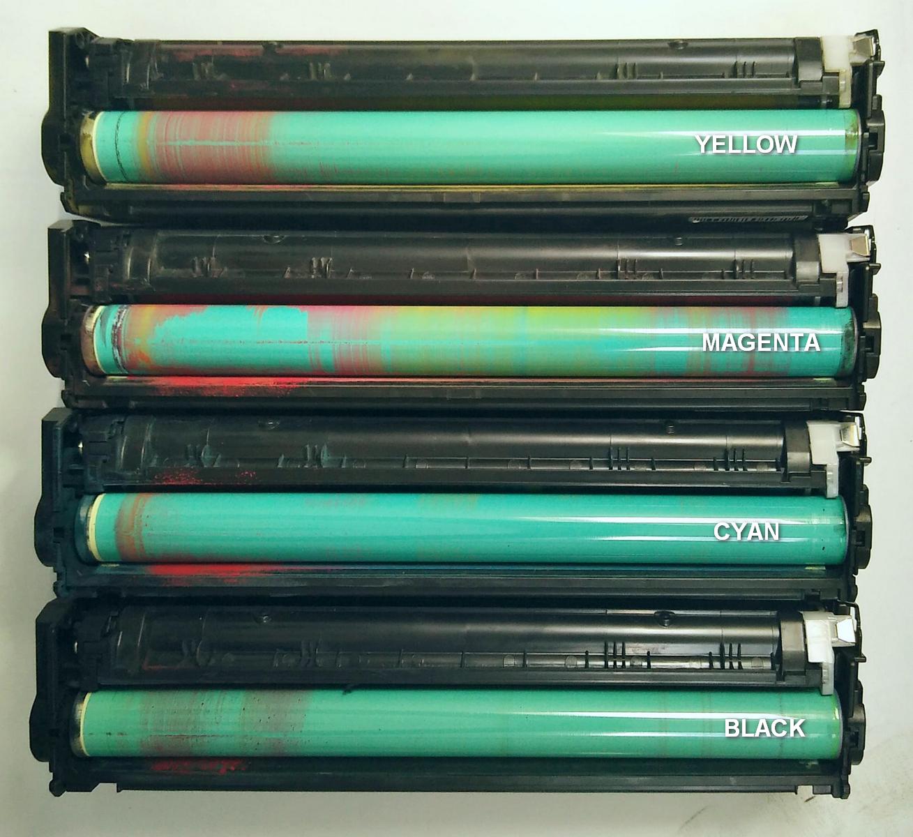 Solved: Waste toner overflowing - HP Support Community - 8071065