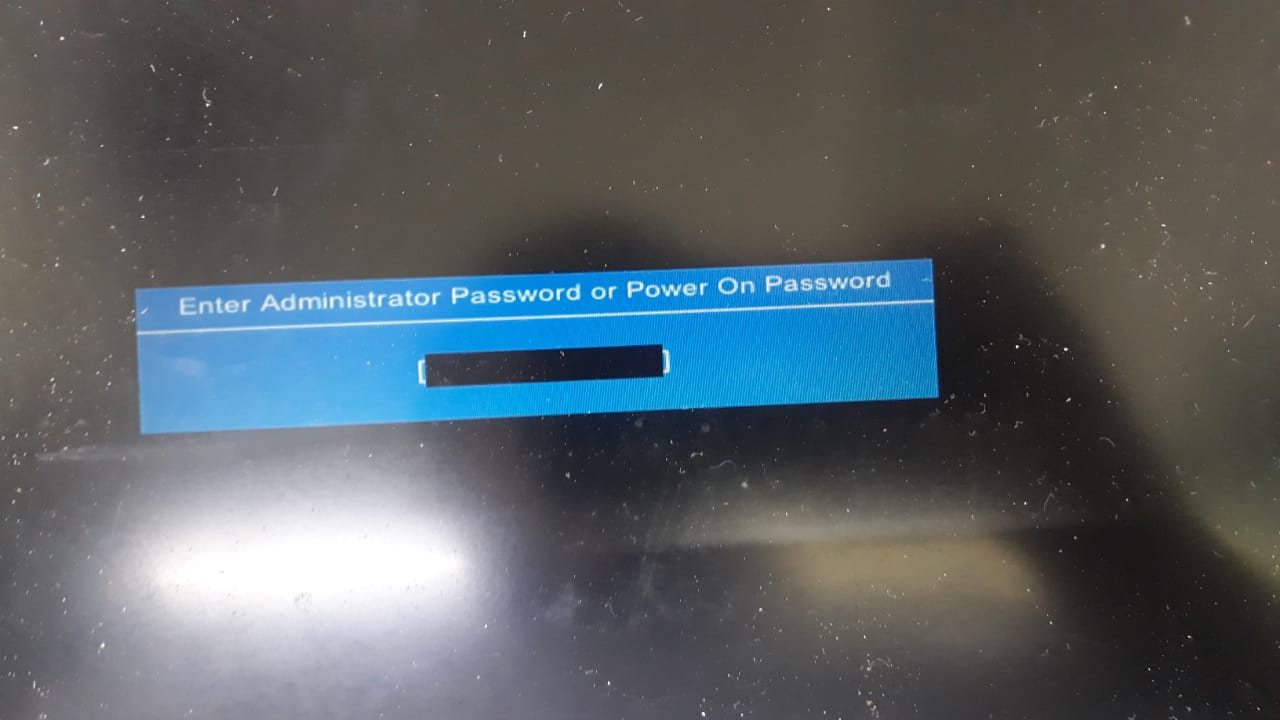 Adminstrator Bios Password Issue - HP Support Community - 8075622
