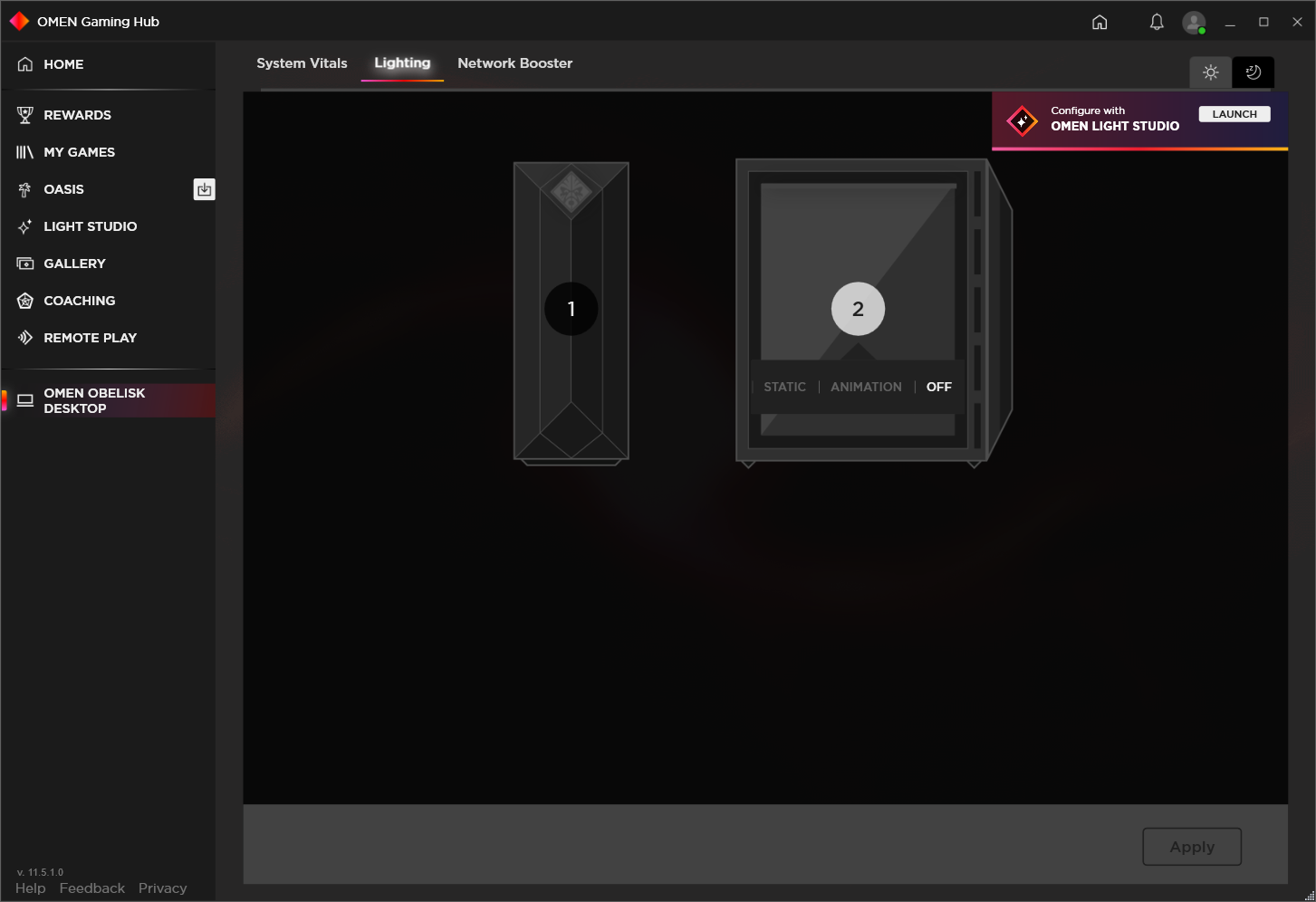 Solved: HP Omen Desktop - Sleep lighting - HP Support Community - 7763540