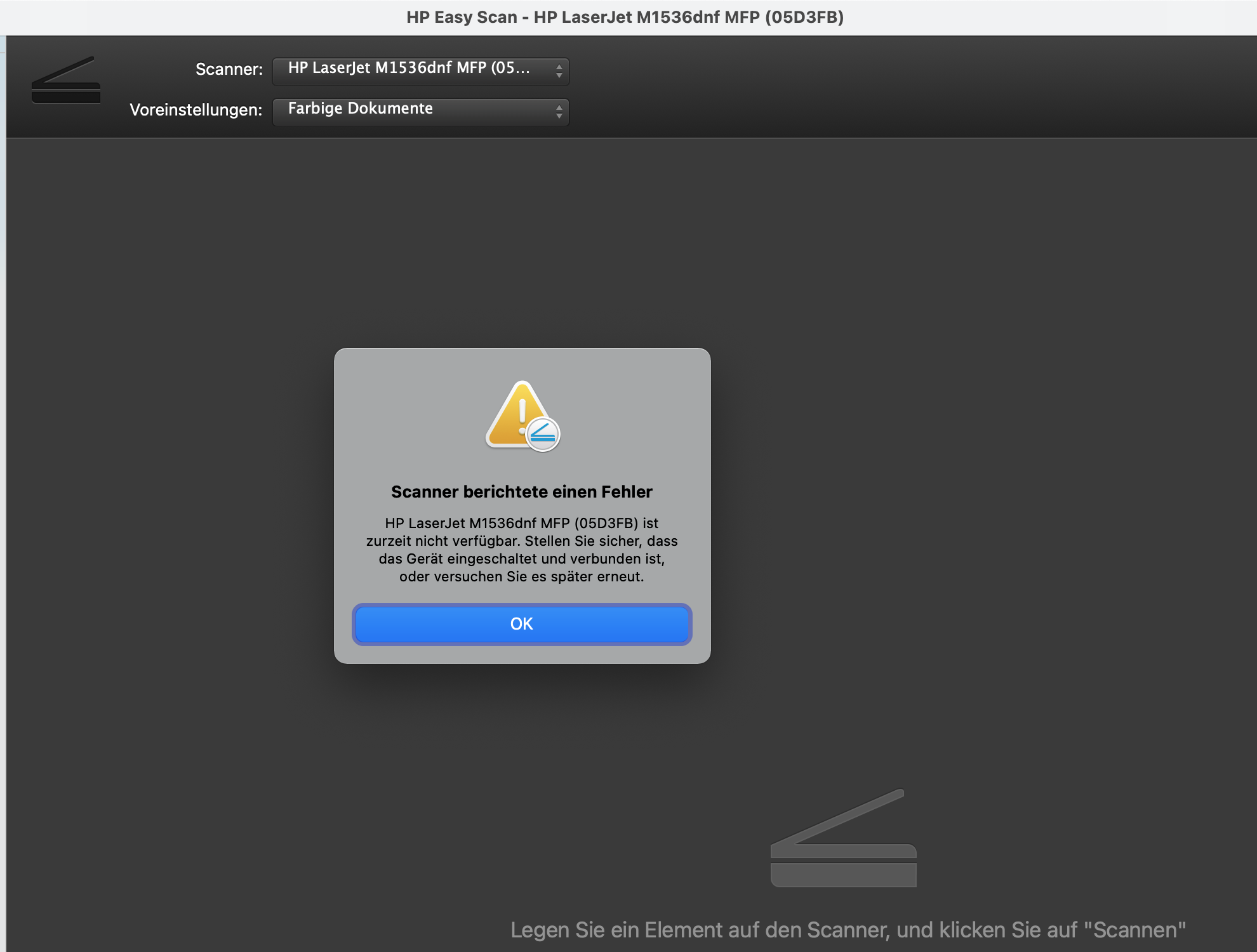 No more scanning? - HP Support Community - 8079585