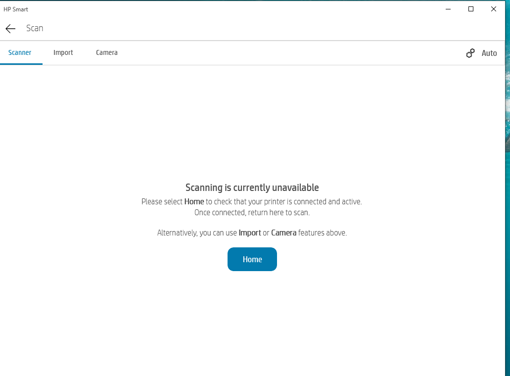 Always Scanning is currently unavailable - HP Support Community - 8085490