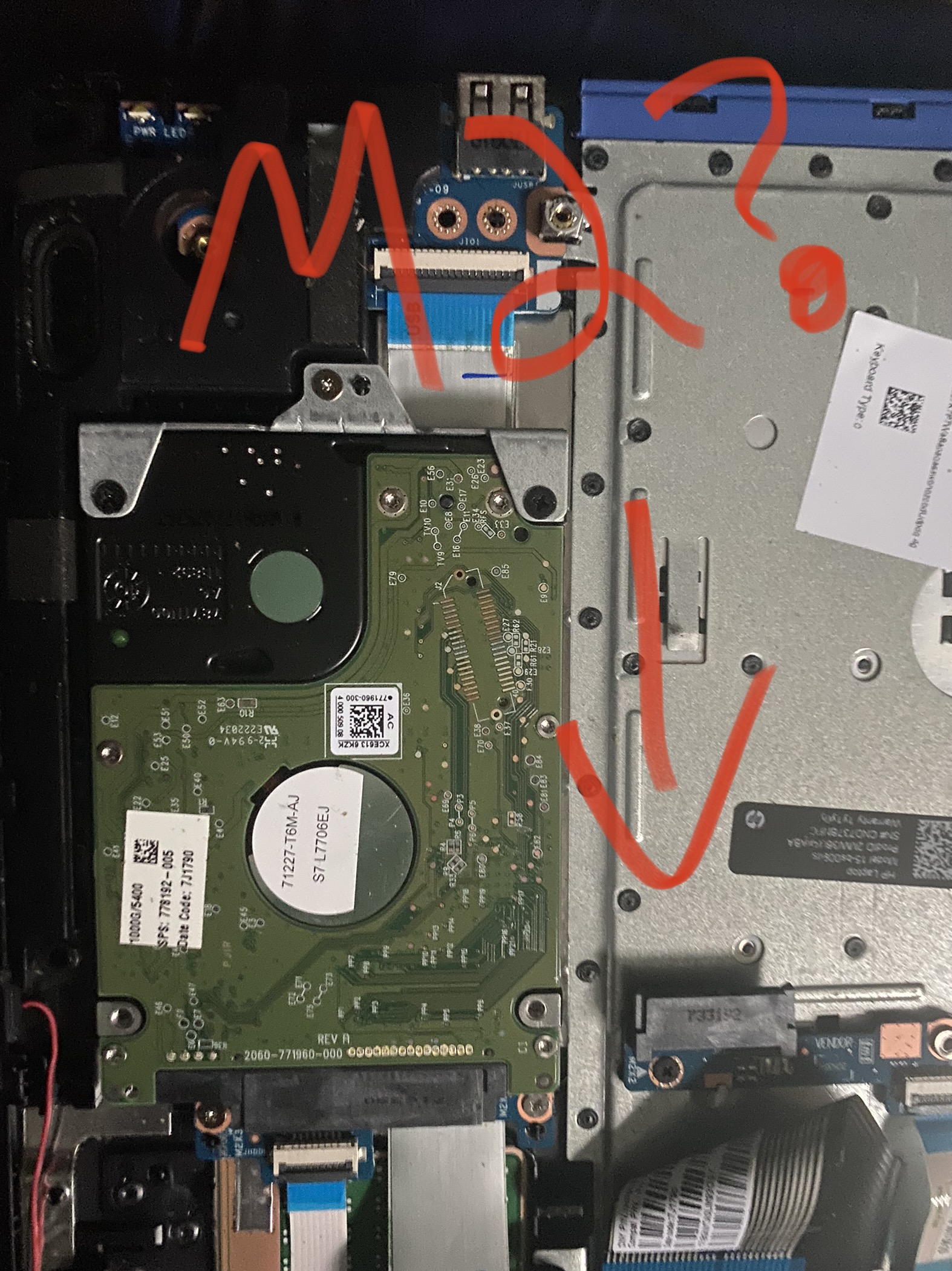 Solved: Does my laptop have a m2 slot? - HP Support Community - 8092710