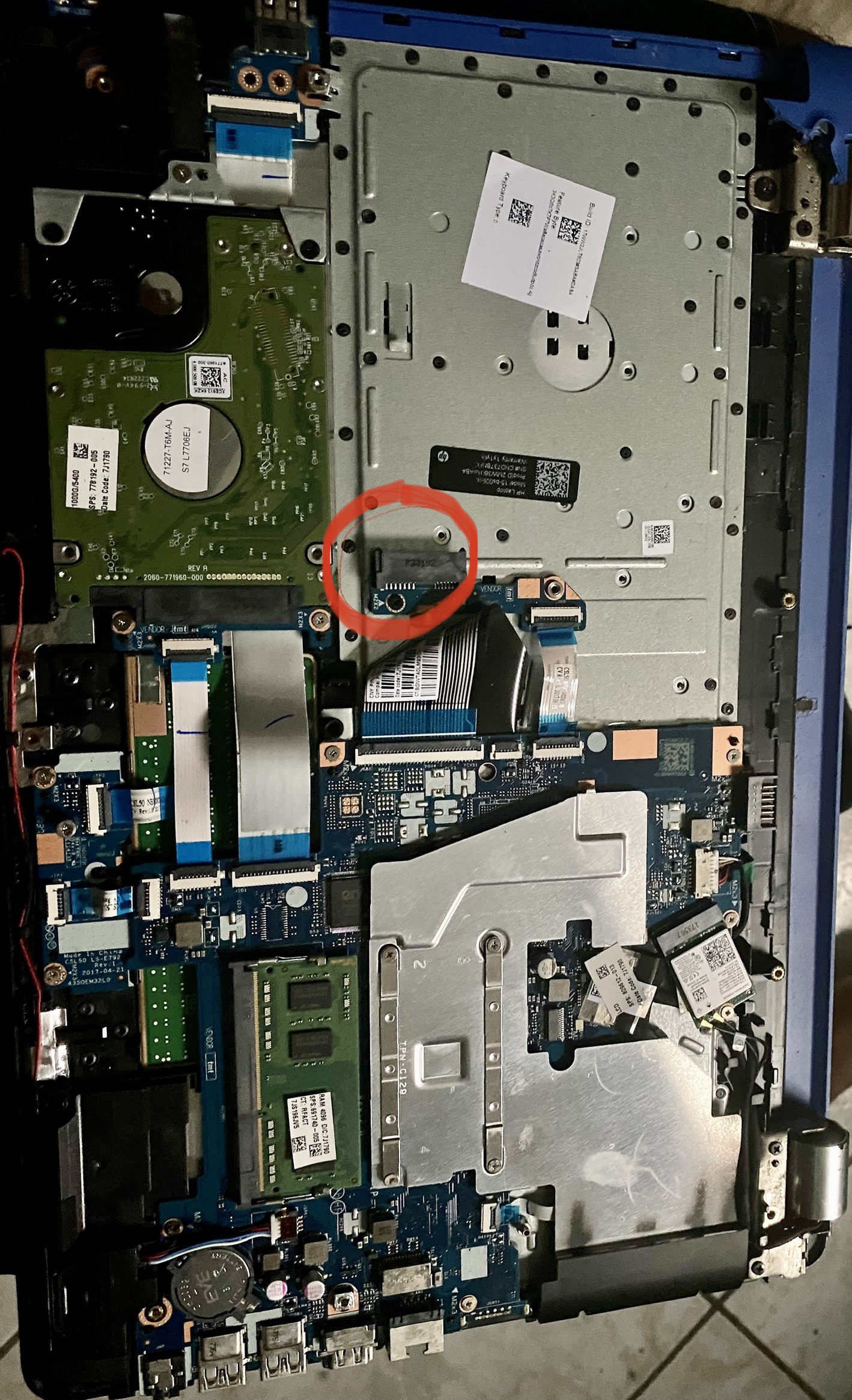 Solved: Does my laptop have a m2 slot? - HP Support Community - 8092710