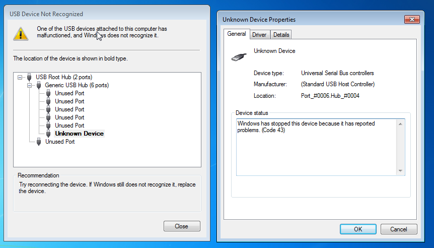 Unknown device under Universal serial bus controller - HP Support ...