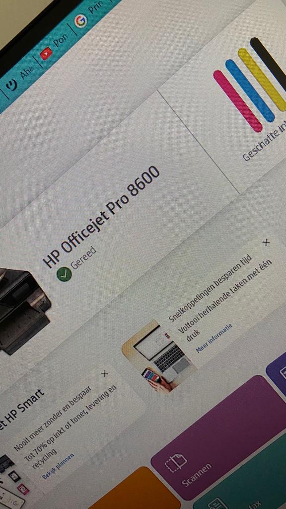 Solved: Officejet PrO 8600 Inkt System Failure - HP Support Community ...