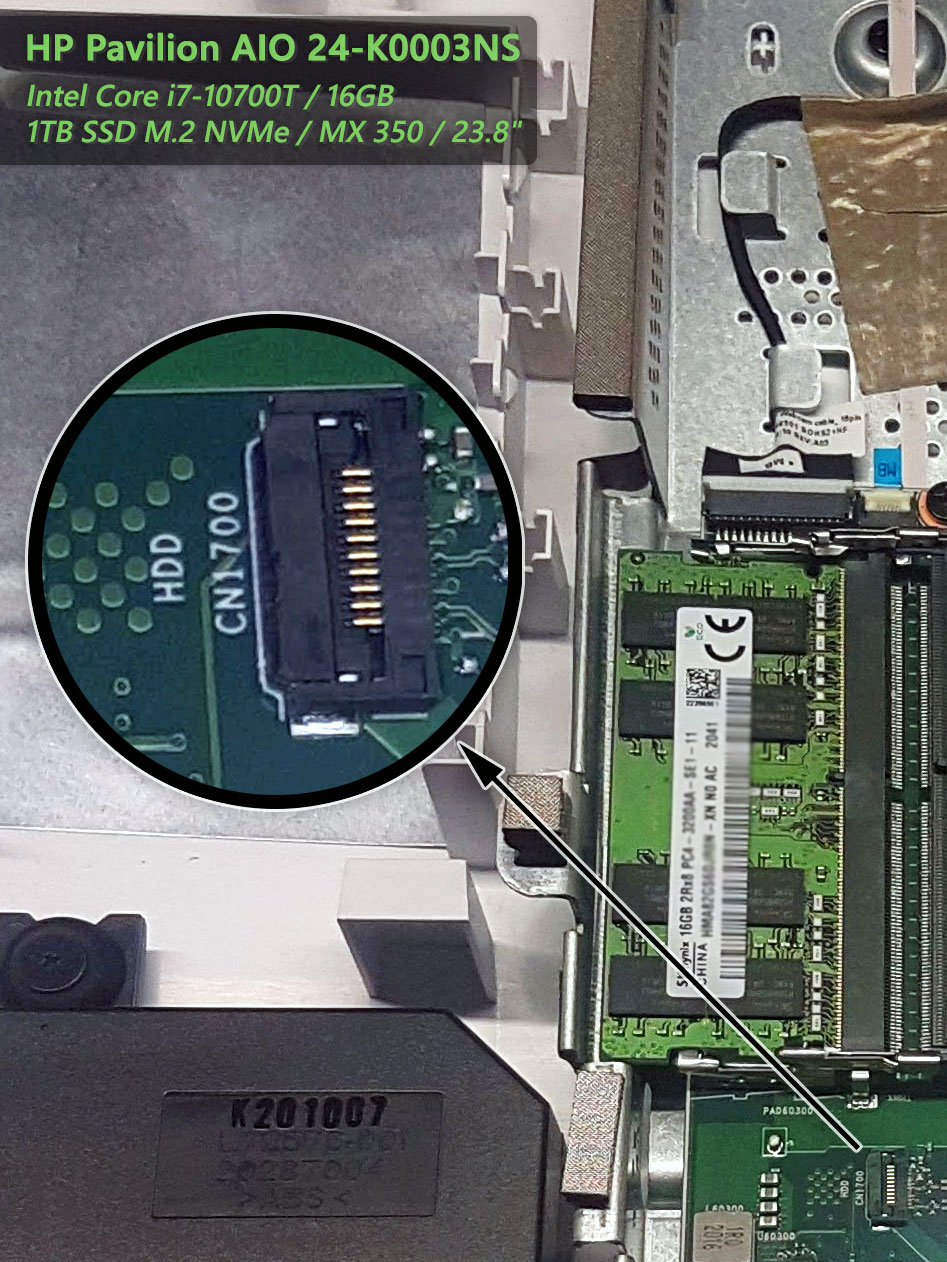 Looking for cable for second SSD (SATA) drive for HP PAVILIO... - HP ...