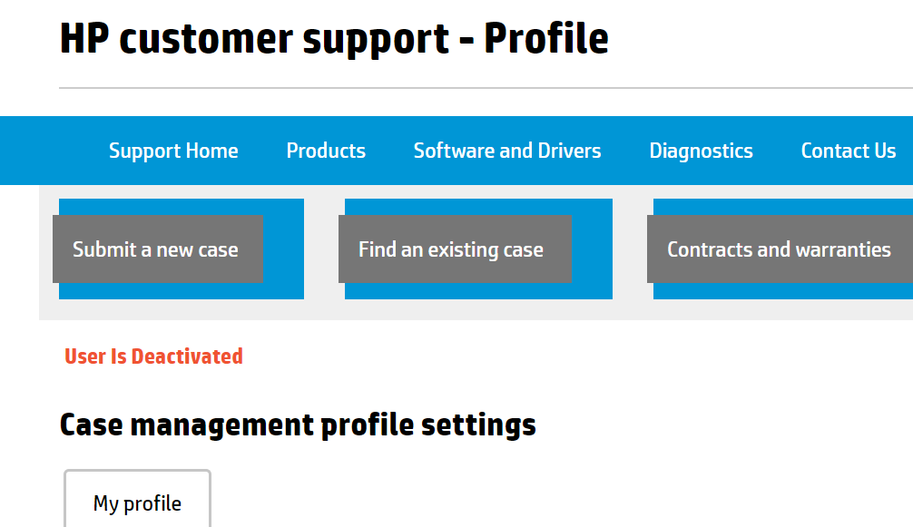 Hi I have registered for HP account but I am getting message... - HP ...