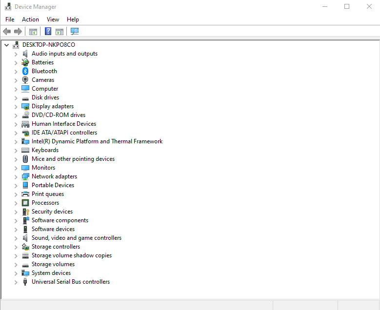 Firmware not available in Device Manager - HP Notebook - 15-... - HP ...
