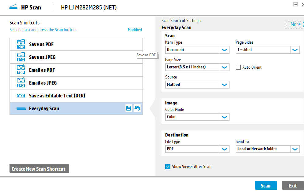 Solved: How to Get HP LaserJet Pro M283fdw to Scan at 1200 dpi - HP ...