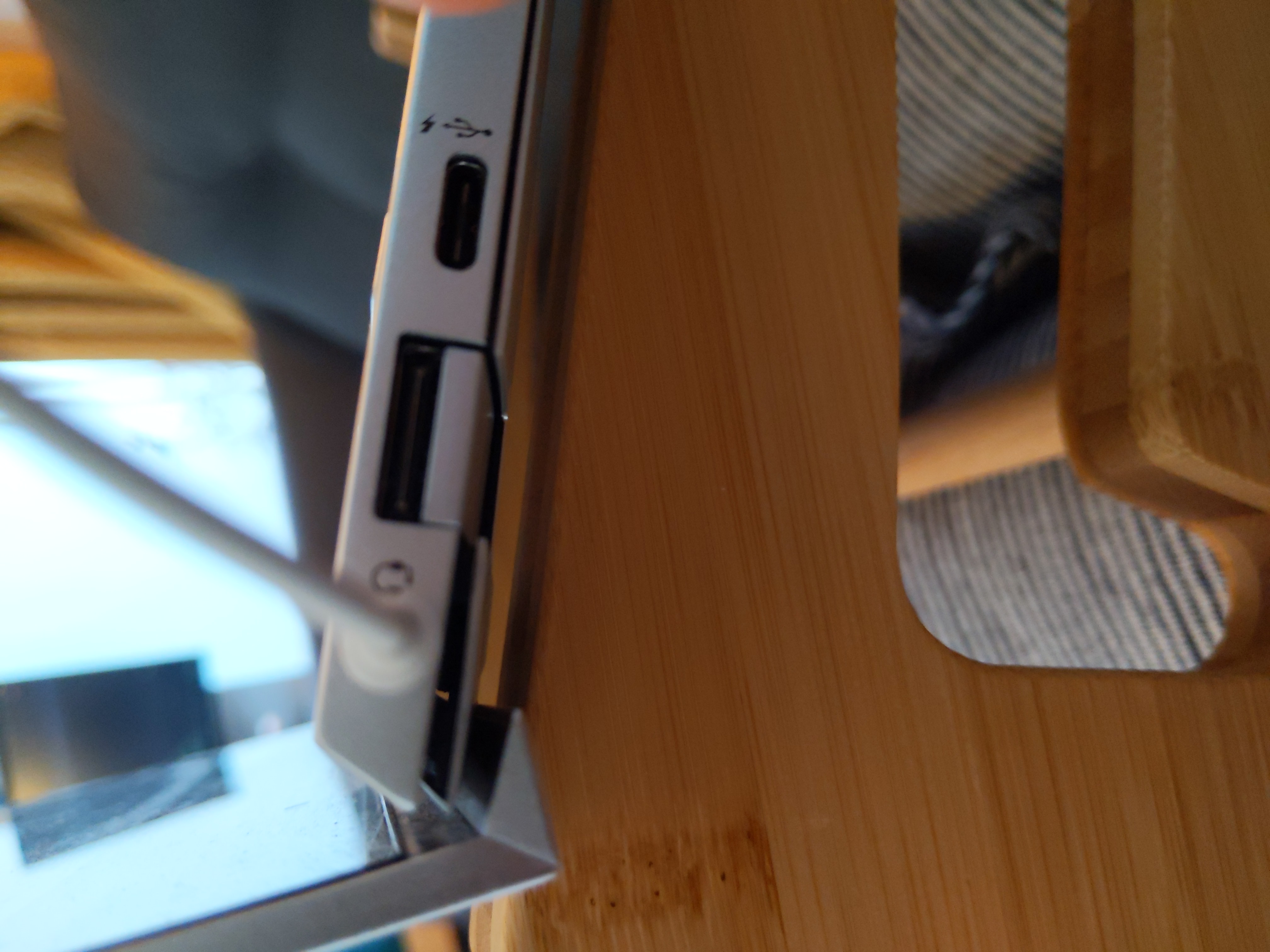 Left Hinge of an HP Envy laptop 13 "Popping" Bottom Cover - HP Support ...