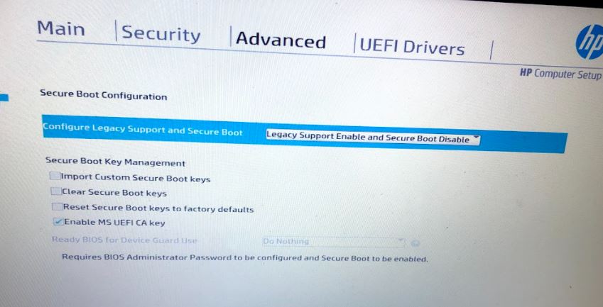 USB bootable does not boot on my HP laptop, but does on anot... - HP ...