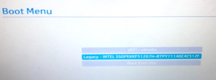 USB bootable does not boot on my HP laptop, but does on anot... - HP ...