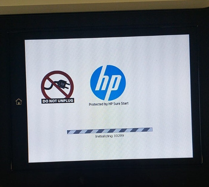 Solved: HP M631dn stuck at Initializing - HP Support Community - 8123161