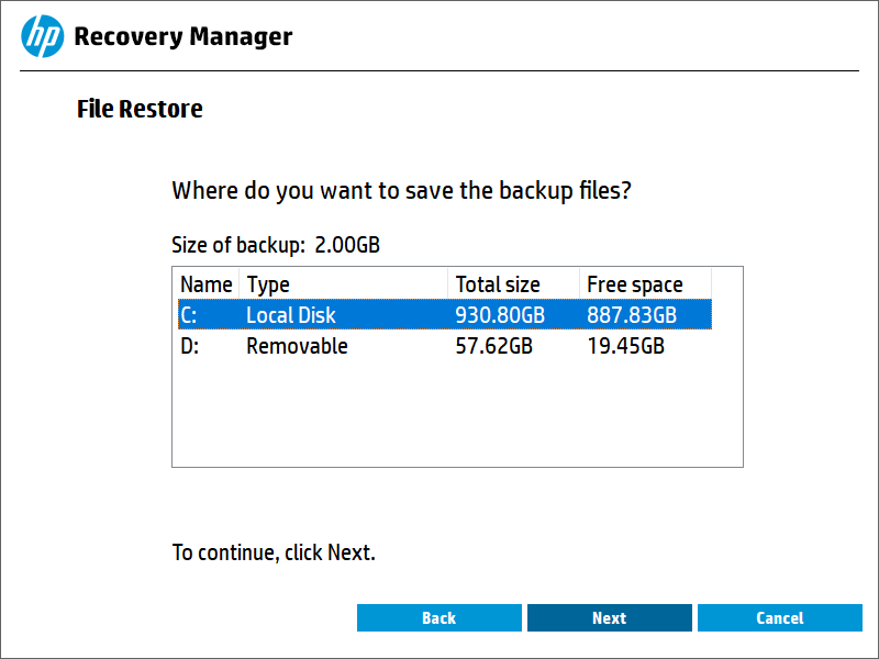 Solved: Restore HP Desktop Win10 - HP Support Community - 8125286