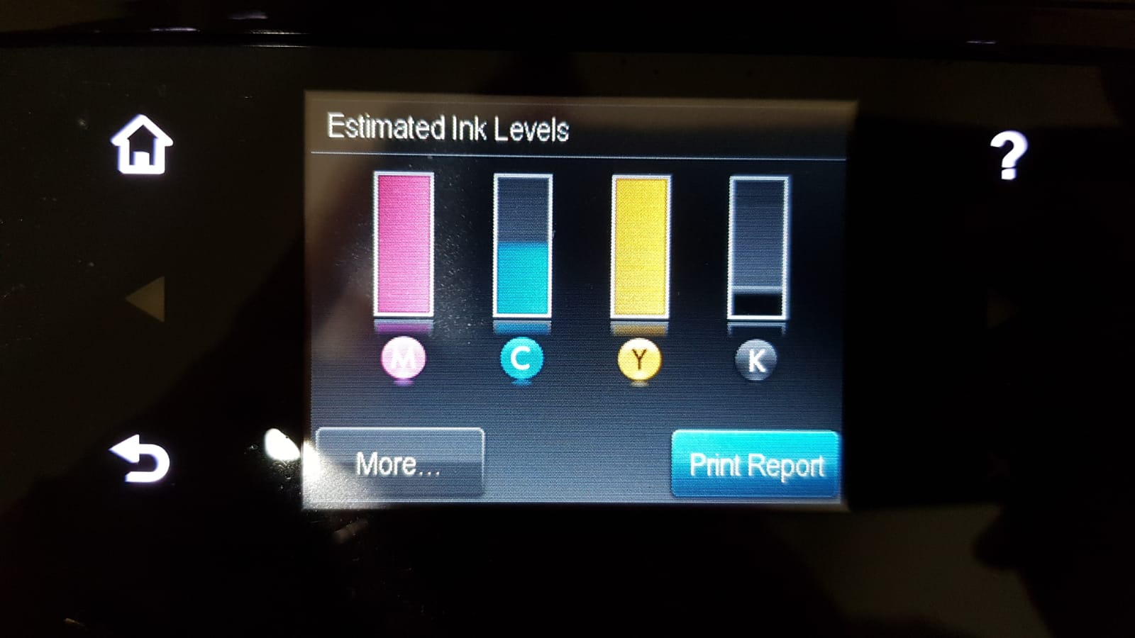 New cartridge read full, but color wont print - HP Support Community ...