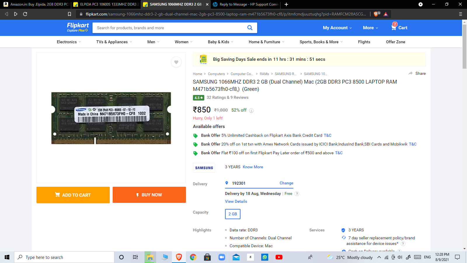 I want to upgrade my PC ram - HP Support Community - 8105245