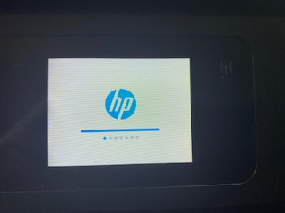 hp envy photo 7800, stuck on loading screen - HP Support Community ...