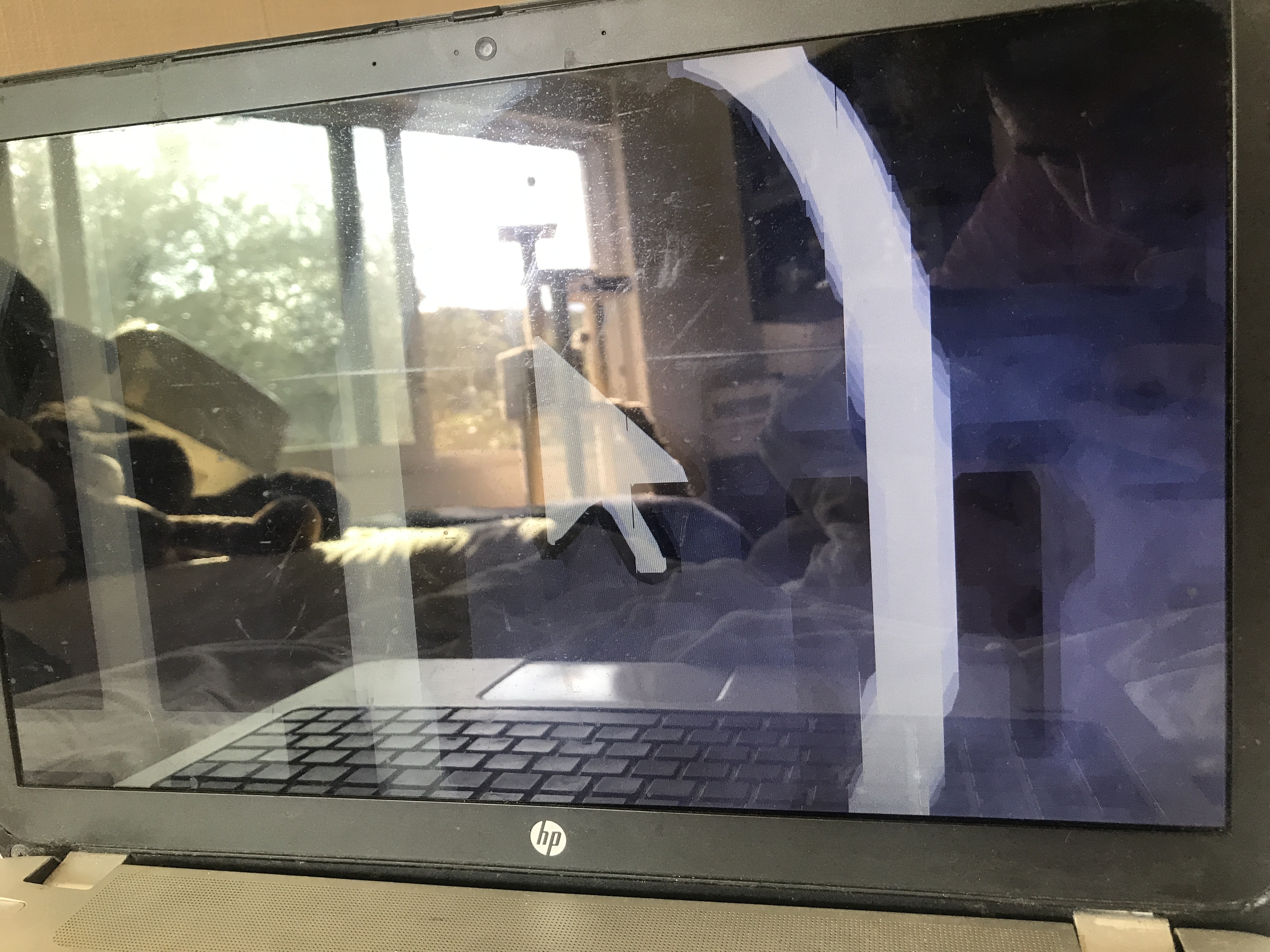 Screen itself zoomed - HP Support Community - 8135510