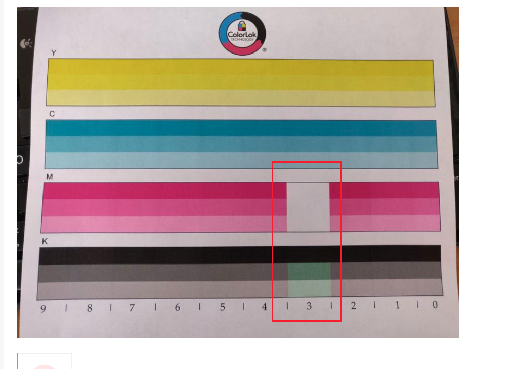 PageWide Pro 477dw - Print Quality Report is missing magenta... - HP ...