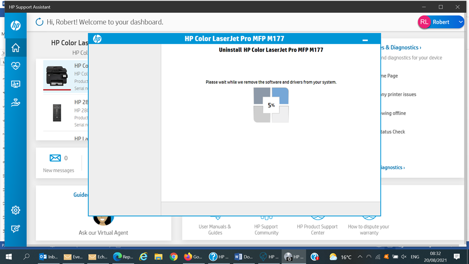 HP Support Assistant and HP Print and Scan Doctor report sof... - HP ...