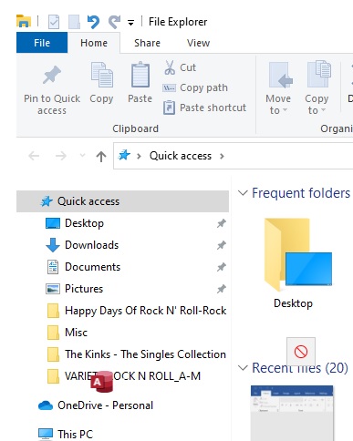 Icon Stuck on Every Screen I Access - HP Support Community - 8145807