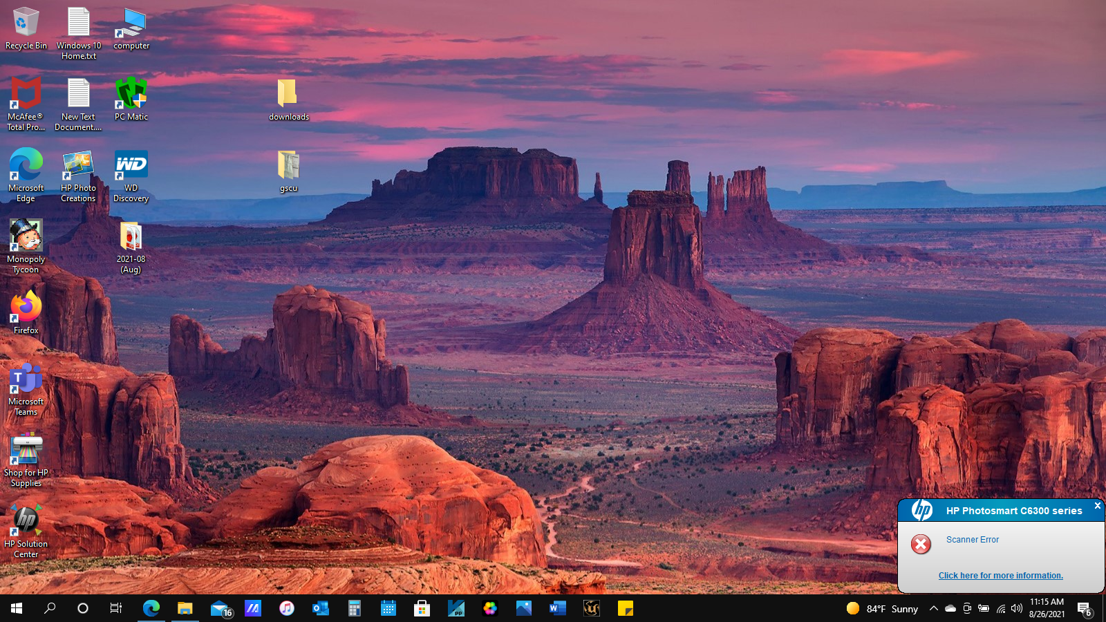 C 6380 driver installation issues. - HP Support Community - 8149309
