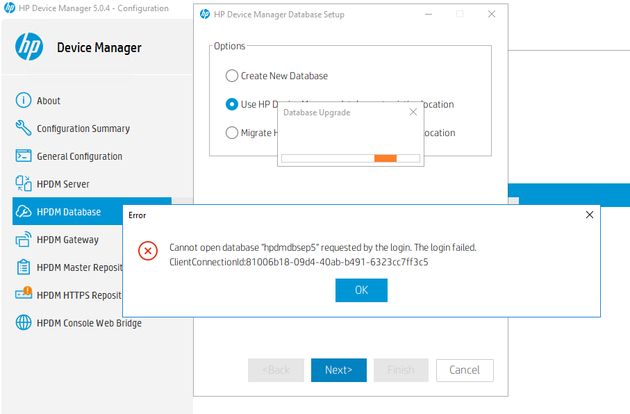 HPDM - How to change database credentials - HP Support Community - 8149995