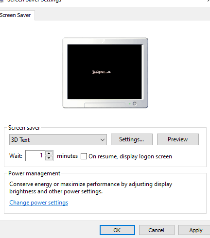 screen saver won't work - HP Support Community - 8152800