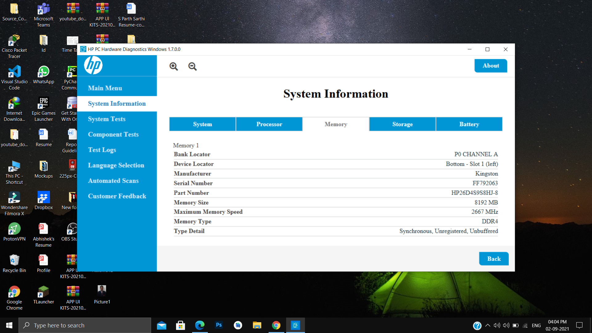 MAX RAM Limit in HP Pavilion Gaming 15 - HP Support Community - 8152620
