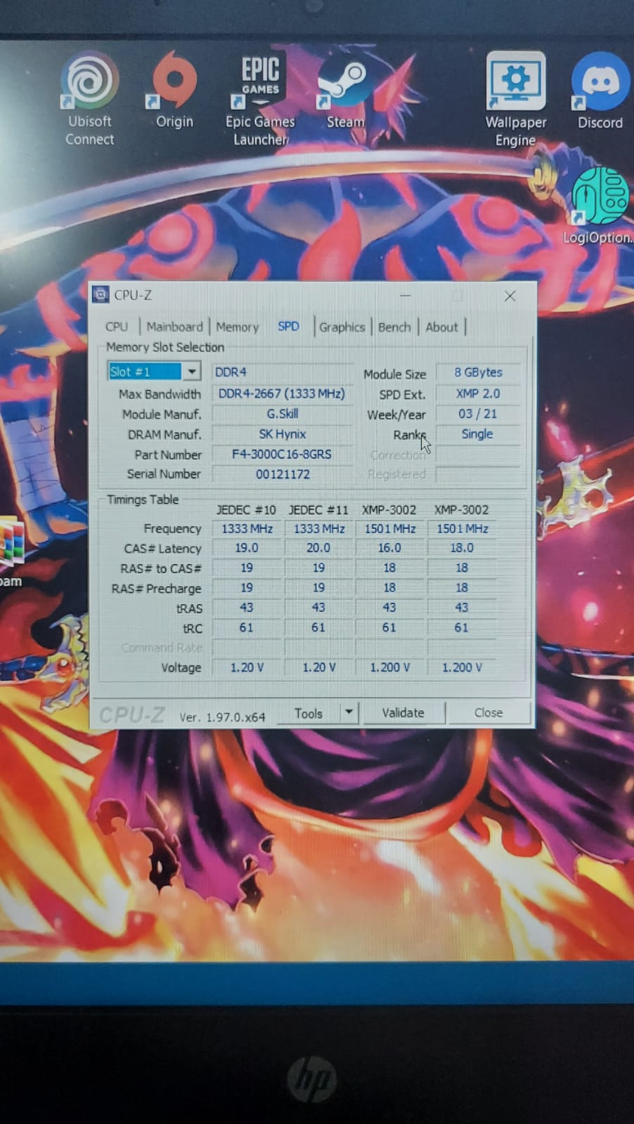 Ram memory clock problems - HP Support Community - 8158540