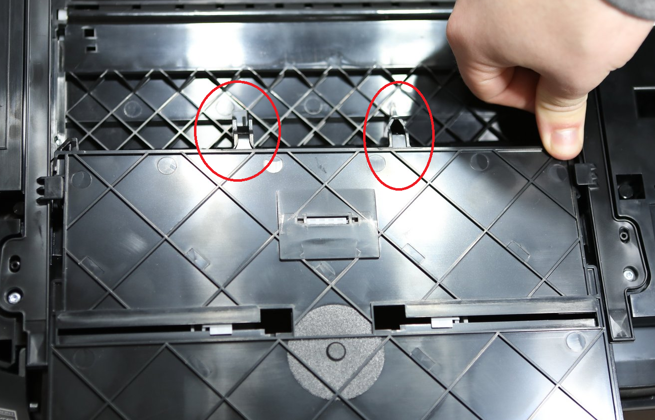 Solved: Tray is open, even if its physically closed - HP Support ...