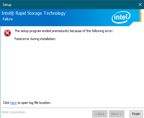 Solved: HP 3D DriveGuard & Intel Rapid Storage Technology X64 downlo ...