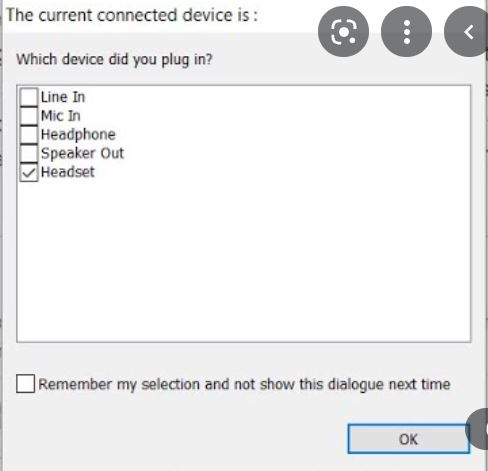 Front port: headset is detected as headphone - HP Support Community ...