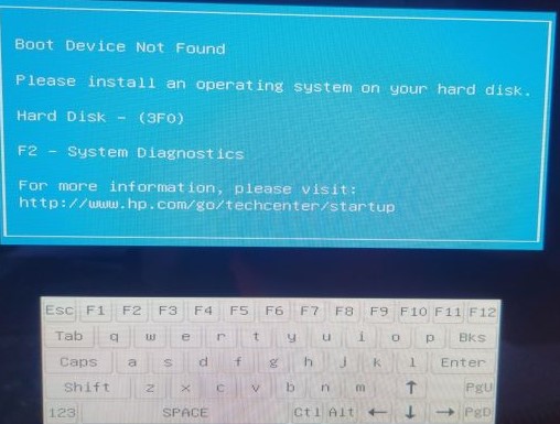 No Hard Drive Installed HP Pavilion All-in-One - 24-xa0024 - HP Support ...
