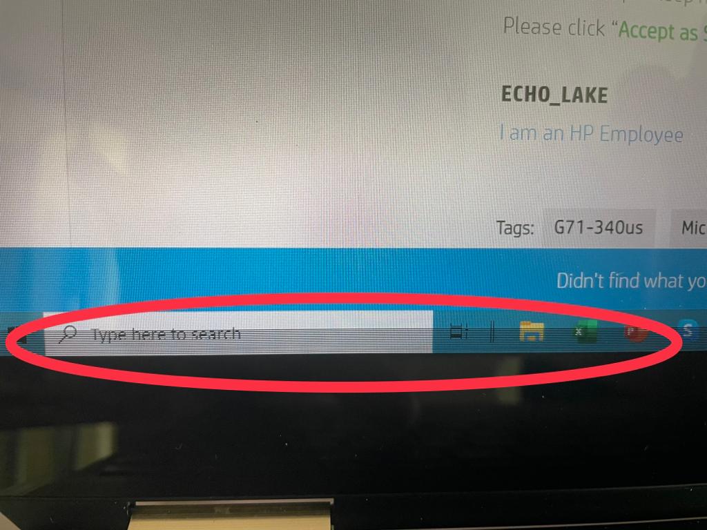 Horizontal lines on my laptop screen - HP Support Community - 8192520