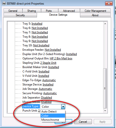 HP Universal Printing PCL 6 (v7.0.0) only prints grayscale - HP Support ...