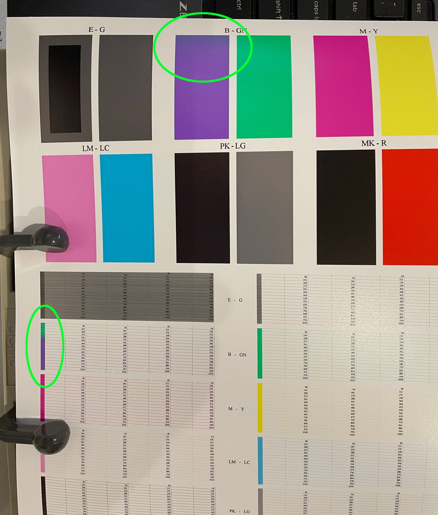 Help evaluating diagnostic print - HP Support Community - 8195505