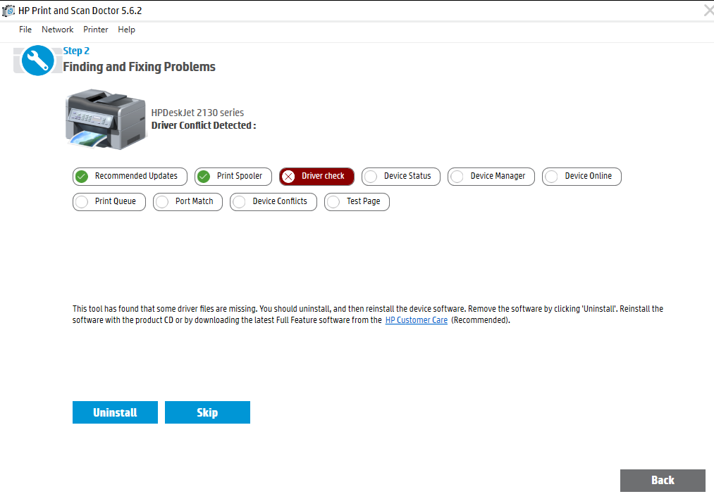 HP uninstaller component is not present error after windows ... - HP ...