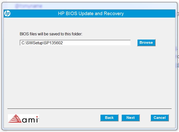BIOS Recovery - HP Support Community - 8199921