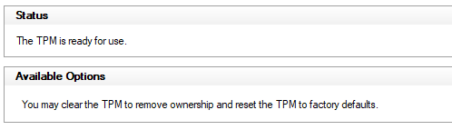 TPM upgrade - HP Support Community - 8204292