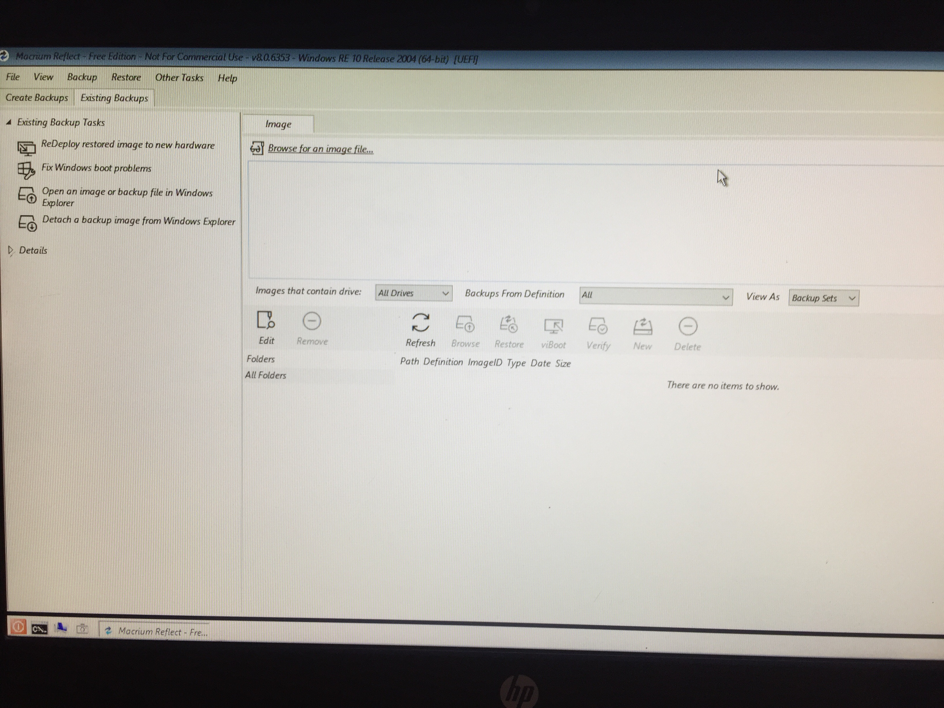 Solved: Failed Reset - Desktop logged out - HP Support Community - 8208324