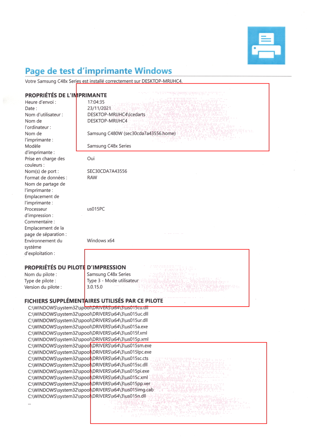 Solved: small red lines on each print - HP Support Community - 8222869