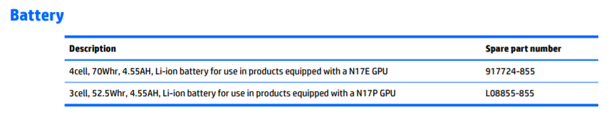 Battery Replacement - HP Support Community - 8223052