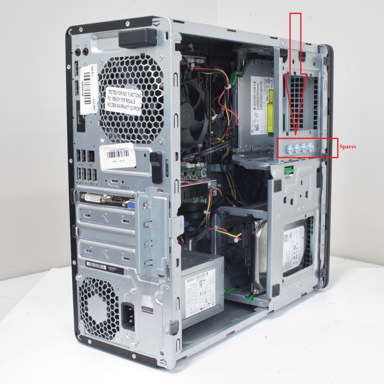 Partnumber of HDD Cage - HP Support Community - 8226130