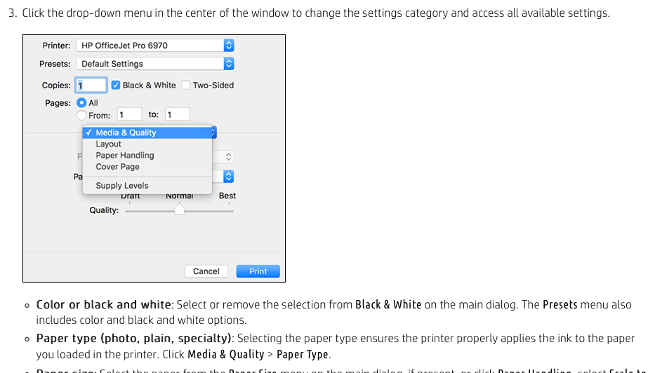 Solved: HP Officejet 5200 + Mac is printing only B&W - HP Support ...