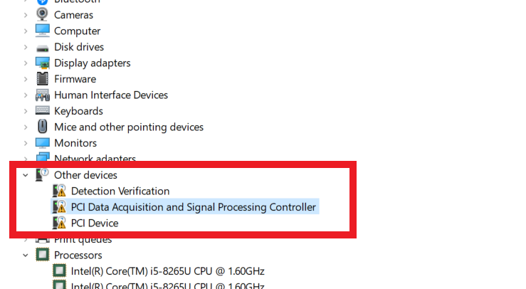 other devices drivers are not shown - HP Support Community - 8229134