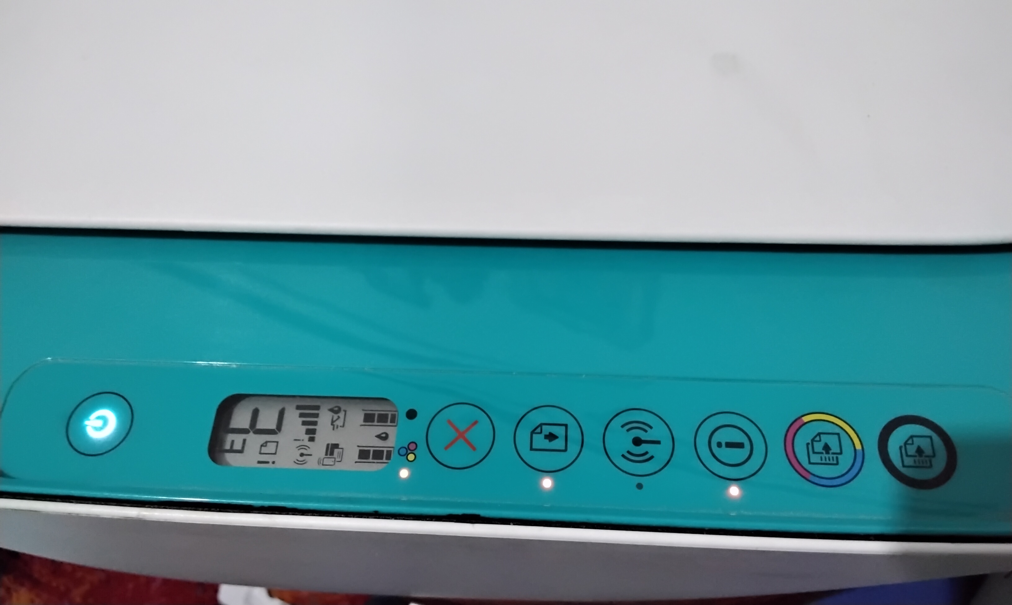 Hp deskjet 2632 yazicim butun uyari isiklarini yanip sonuyor... - HP ...