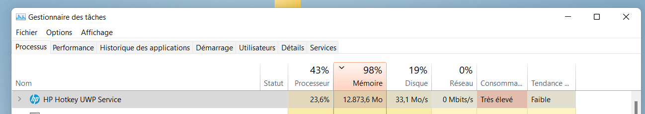 Solved: hp hotkey uwp service EATING up Memory - HP Support Community ...