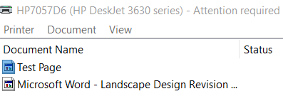 Printer message / 3630 Deskjet all in one - HP Support Community - 8237075